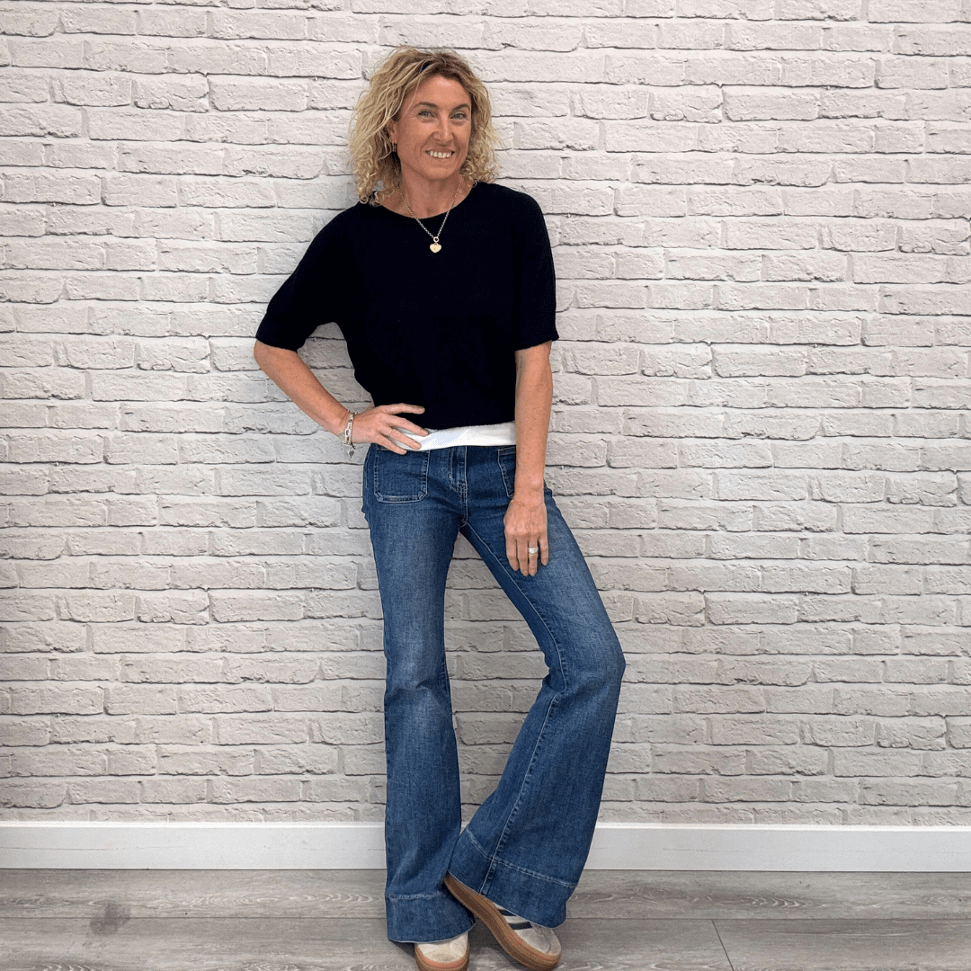 Brooklyn Patch Pocket Flare – The Glorious Edit