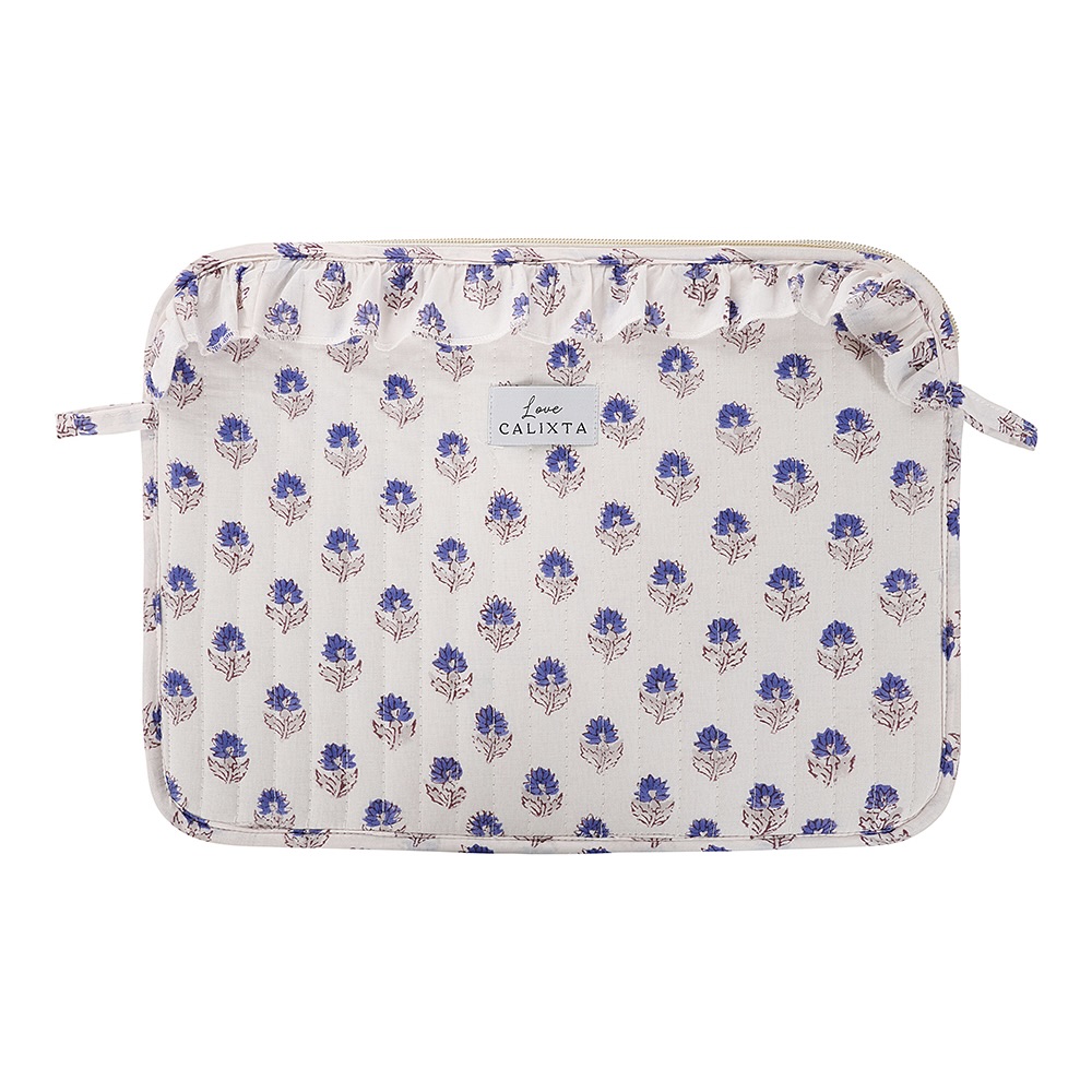 Blue Floral Laptop Case – The Glorious Edit