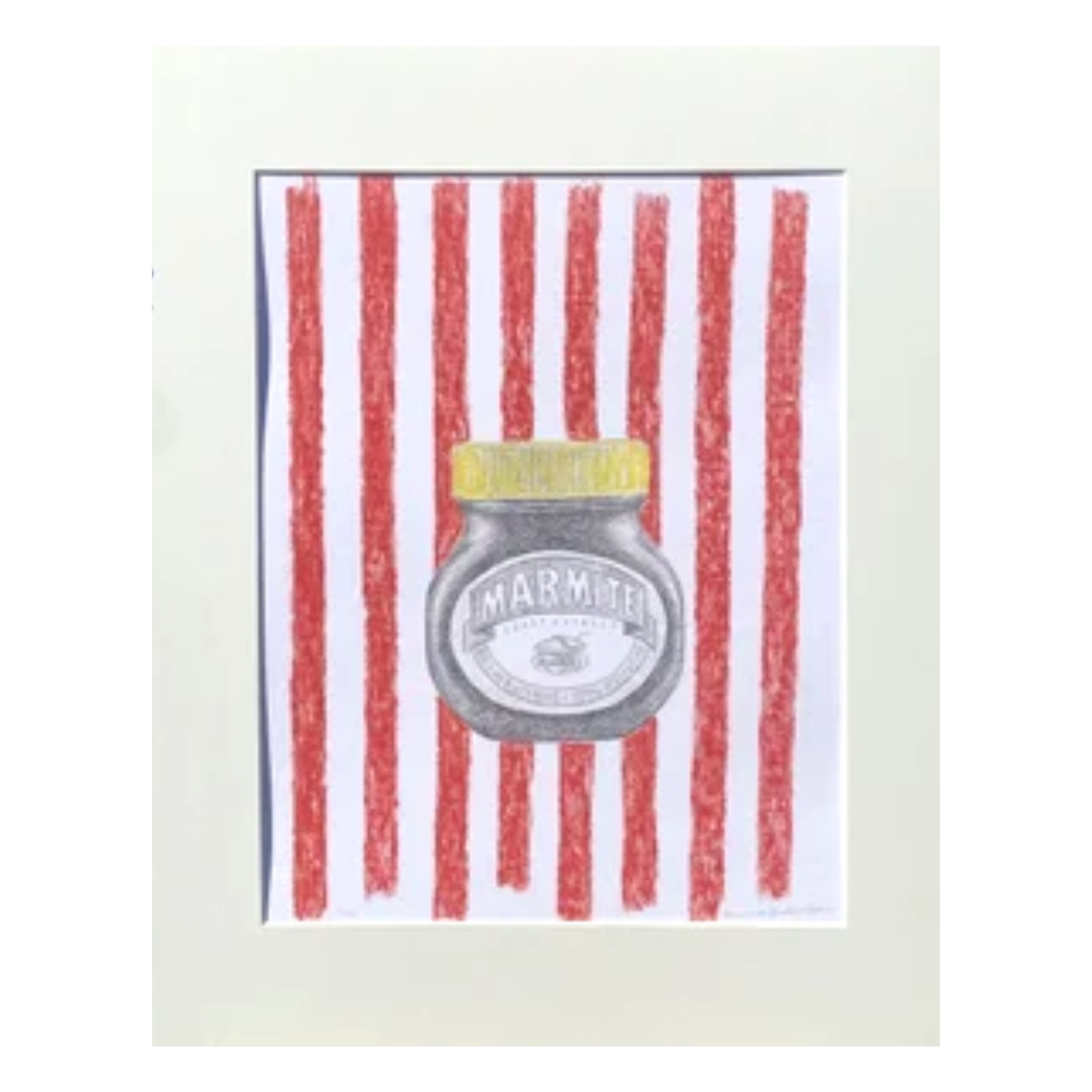 ‘Marmite’ hand finished print – The Glorious Edit