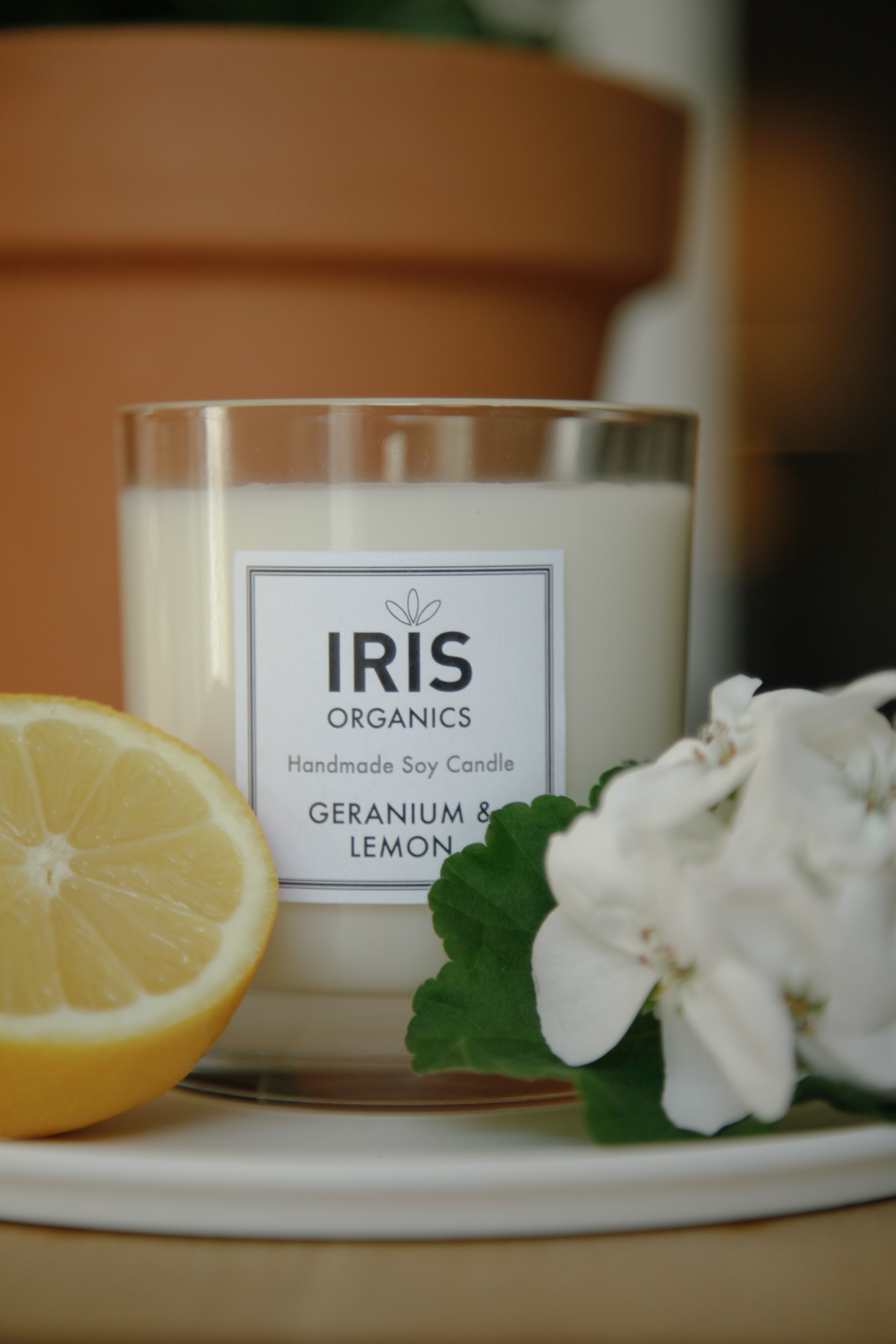 Geranium & Lemon Candle – The Glorious Edit